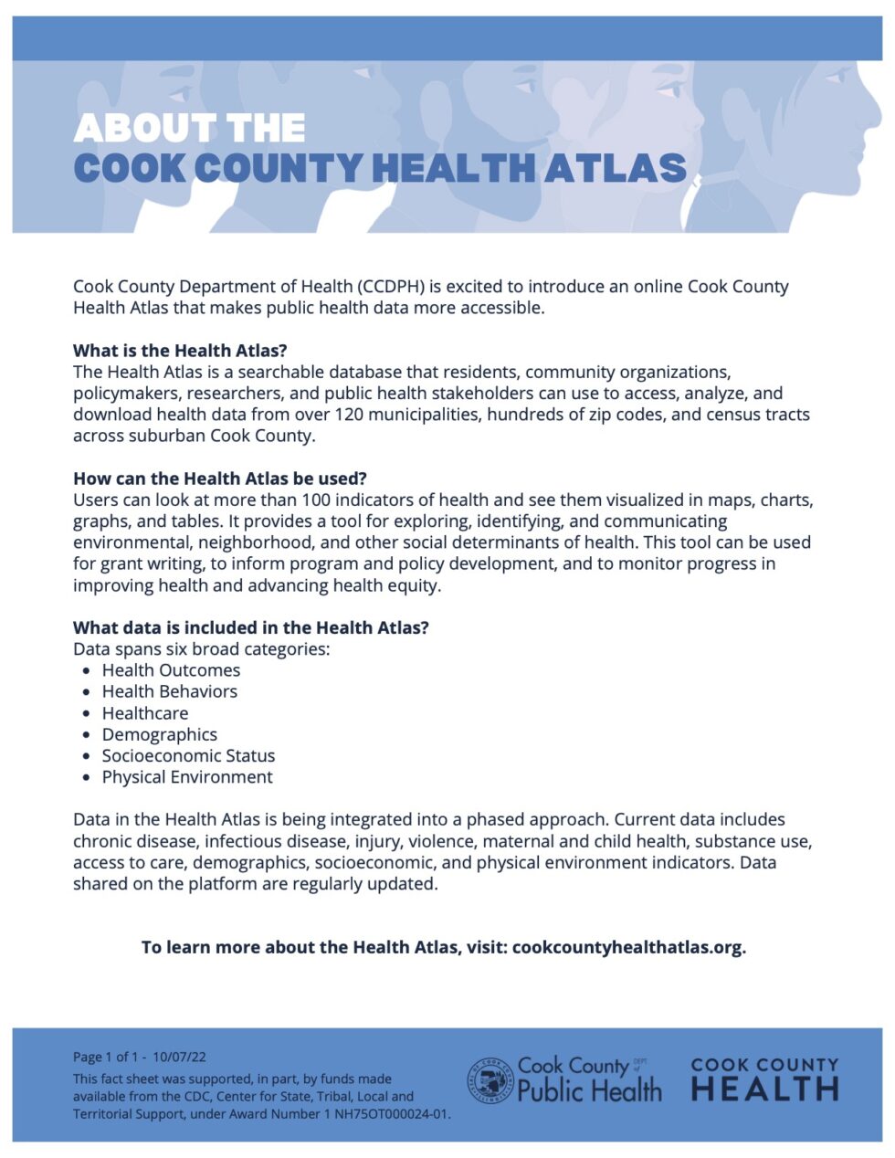 Cook County Health Survey Summary - Cook County Department of Public Health