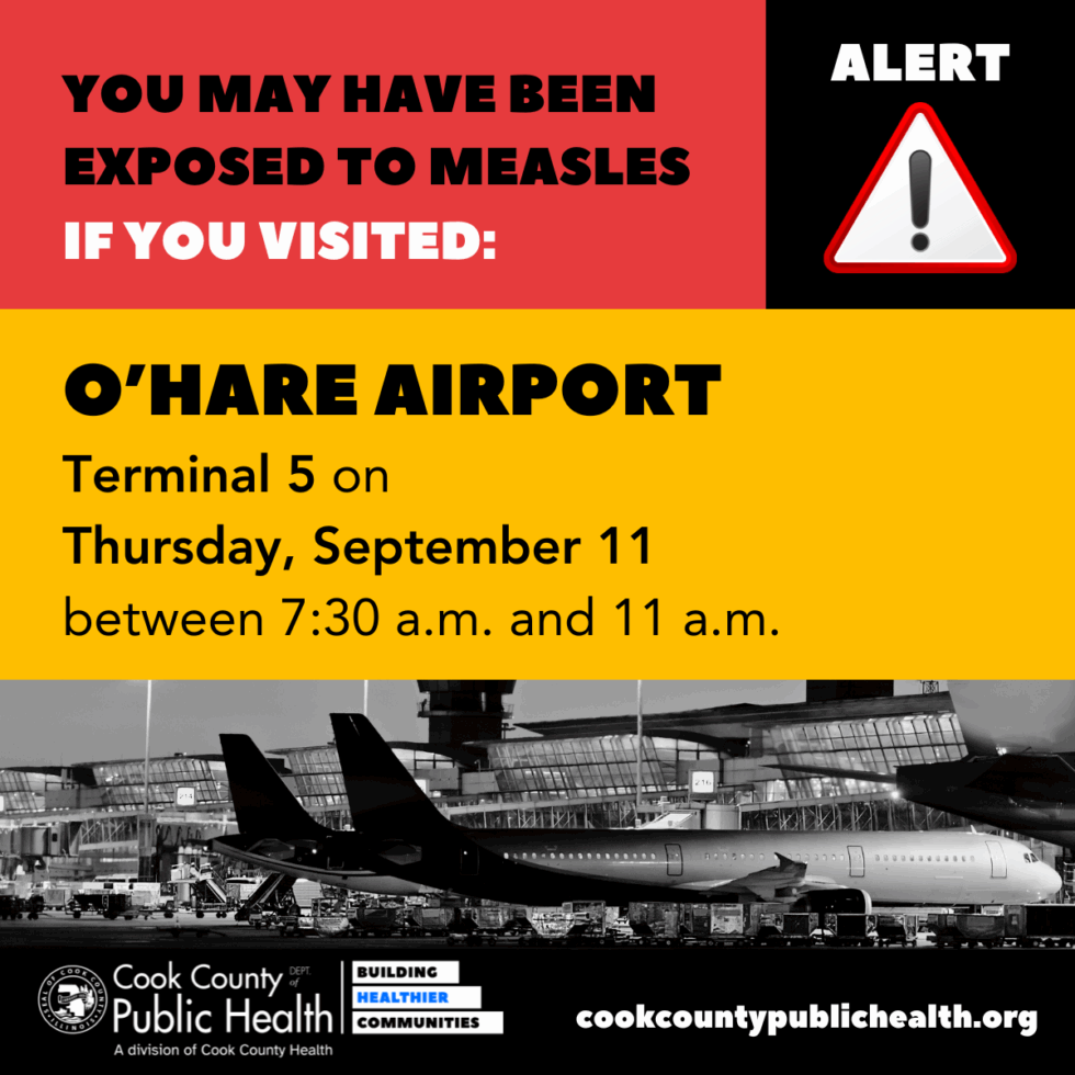 Cook County Confirms Measles Case - Cook County Department of Public Health